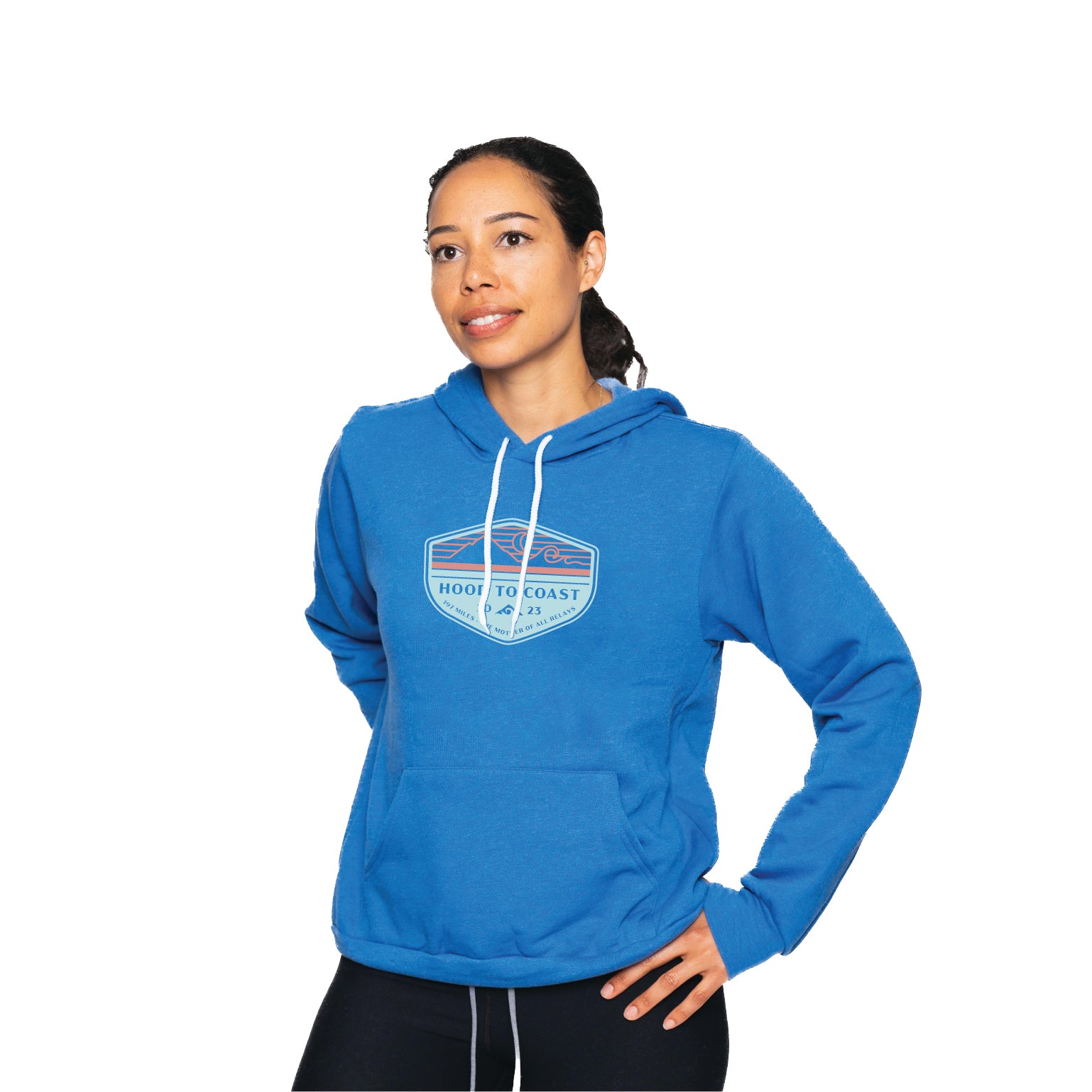 Coastal Pullover Hoody - Heather Royal - Diamond Logo – ShopHoodToCoast